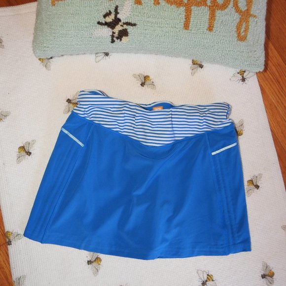 Lucy | Shorts | Lucy Bright Blue And White Skort Sp | Poshmark